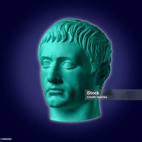 게르만의 흉상고대 동상과 현대 개념 예술 포스터 현대 미술의 콜라주 강렬하고 밝은 색상에 대한 스톡 사진 및 기타 이미지 강렬하고 밝은 색상 개념 개념과 주제