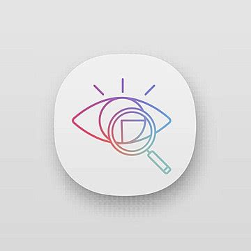 Retina Scan App Icon Human App Click Vector Human App Click PNG And