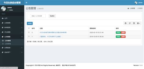 java ssm mysql今日头条新闻网站（亮点爬虫） 代码 当牛作码