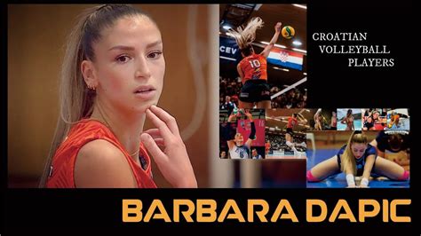 Barbara Dapic Best Croatia Opposite The Tallest Girl Volleyball
