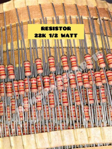 10pcs Resistor 22k 12 Watt Lazada Indonesia