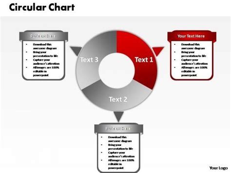 PowerPoint Template Process Circular Chart Ppt Themes