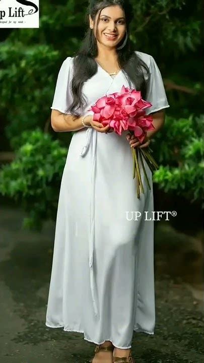 අලුත්ම සුදු ගවුම් විලාසිතා Shorts Youtube