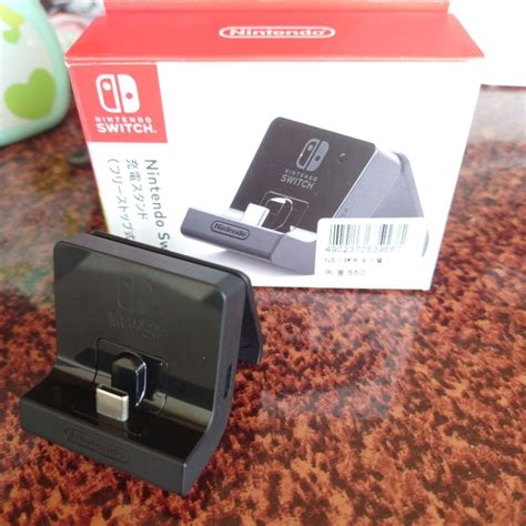 Ns Switch 原廠週邊 充電 底座 支架 多角度調整 ⭕二手商品⭕ 蝦皮購物