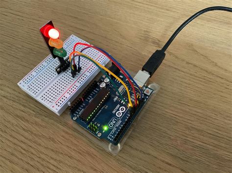 Arduino Uno Traffic Lights Raspberry