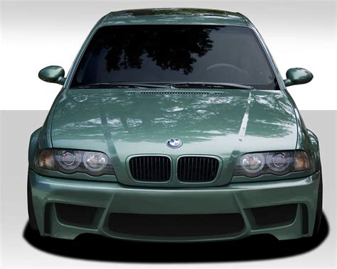 1999 2006 Bmw 3 Series E46 Duraflex 1m Look Front Bumper Cover 1
