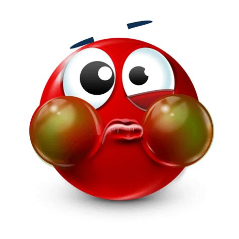 Sexy Biting Lip Blue Emoji