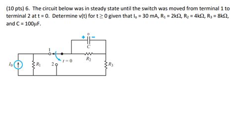 Solved 10 Pts 1 Apply The Superposition Method To
