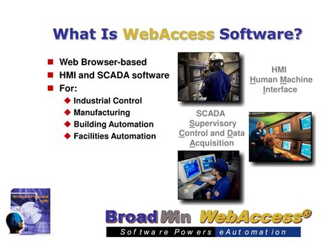 PPT WebAccess HMI SCADA Software Product Overview PowerPoint Presentation ID