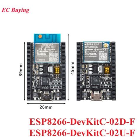 ESP8266 Devkitc บอรดพฒนา ESP8266 Devkitc 02U F ESP8266 Devkitc 02D F