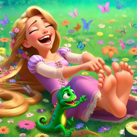 Rapunzel Feet Tickle Ai By Amirrax On Deviantart