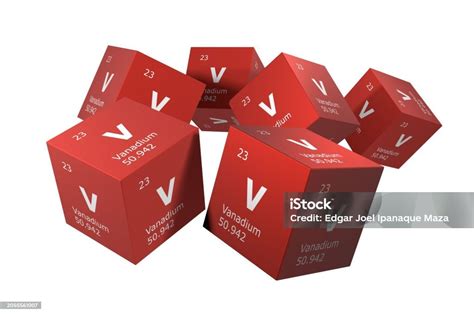바나듐 주기율표 원자 번호 원자량 이름 및 기호의 원소 기호의 3d 렌더링 교육 과학 및 기술 3d 일러스트레이션 3차원 형태에 대한 스톡 사진 및 기타 이미지 Istock