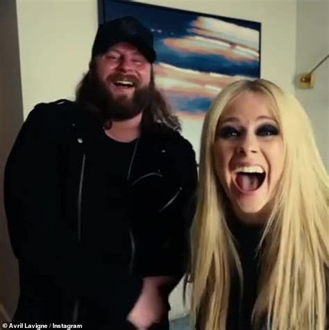 Avril Lavigne Joins Nate Smith At The Acm Awards In Texas Following Release Of Their Duet