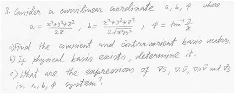 Find The Covarient And Contravarient Basis