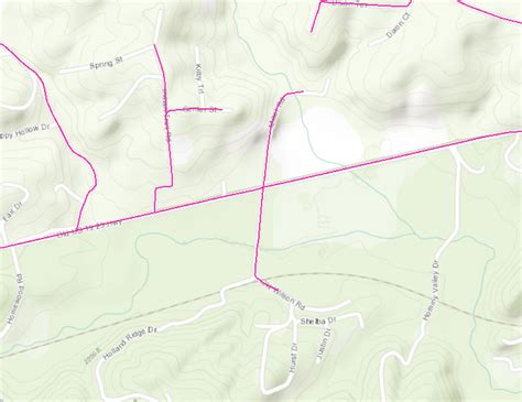 Ncdot State Maintained Network Map Map Print Map Screenshot