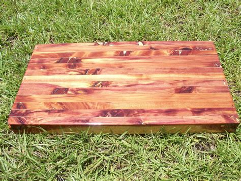 Whitlocks Woodworks Cedar Butcher Block