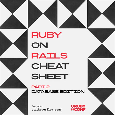 part 2 of our ruby on rails cheatsheet rubyconf pakistan