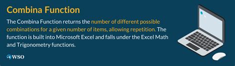 Combina Function Formula Examples How To Use Combina Wall Street Oasis