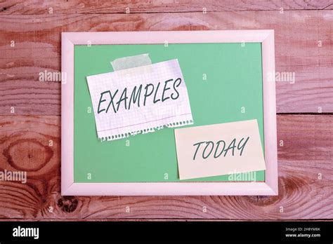 Writing Displaying Text Examples Business Overview Photo Sample Model