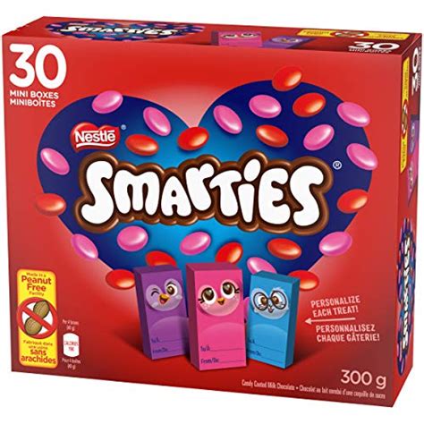 Smarties Valentines Day Minis Pack Of 30 Snack Size 300g Pricepulse