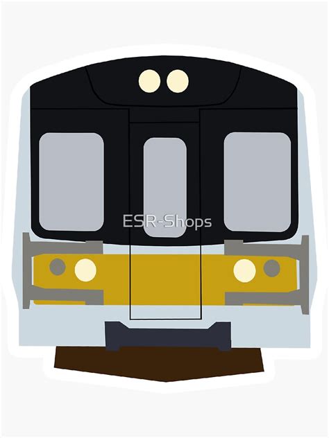 Lirr M7 Train Vector Art Sticker For Sale By Esr Shops Redbubble