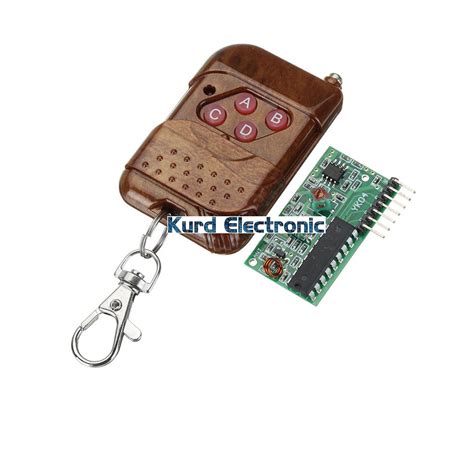 315mhz Four Key Wireless Smart Car Rc Kit Kurd Electronic