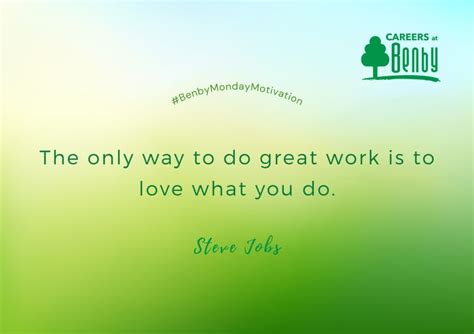 Benby Enterprises Inc On Linkedin Mondaymotivationatbenby Lovewhatyoudo Wearebenby