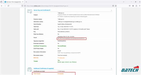 Fix Lỗi Connection Not Secure Khi Truy Cập Các Trang Web Không Có Intermediate Certificate