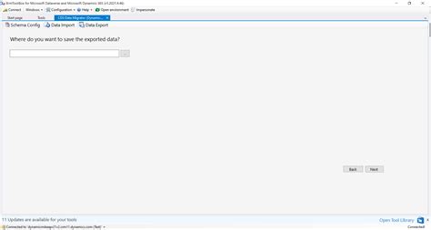 Positions Of Buttons Are Not Consistent Between Schema Config Data Import And Data Export Pages