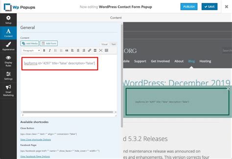 How To Create A Wordpress Contact Form Popup Easy Guide