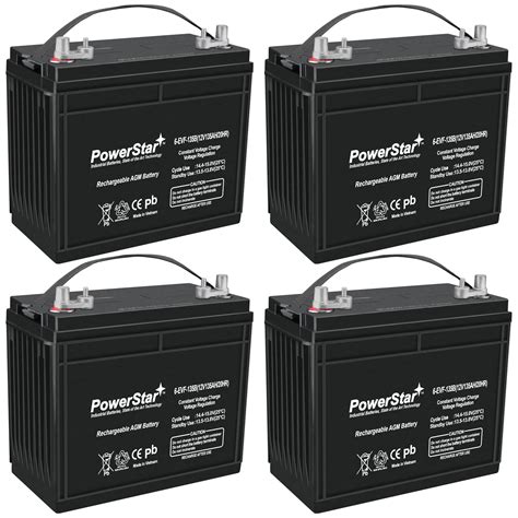 Powerstar Replacement For 12v 12 Volt Golf Cart Battery Marine Solar
