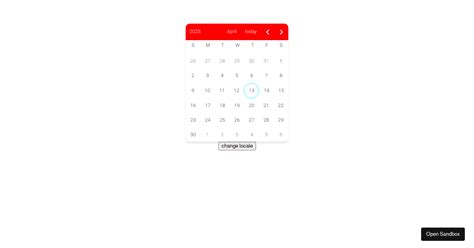 Vue3 Persian Calendar Forked Codesandbox