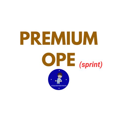 Premium Ope Sprint Eiryopenfermera