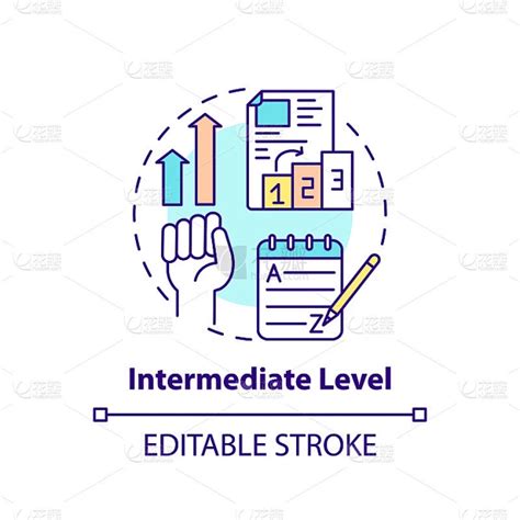 中级概念图标素材 花瓣网