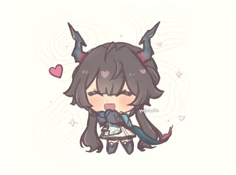 Chen Qianyu Arknights And More Drawn By Yujacake Danbooru