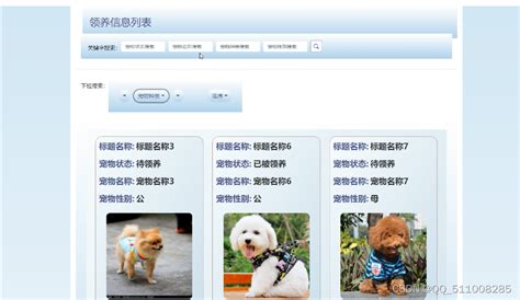 python vue elementui流浪宠物领养管理系统 element ui小项目流浪动物救助idea CSDN博客