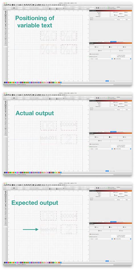 text alignment issue when auto scaling variable text to fit within a