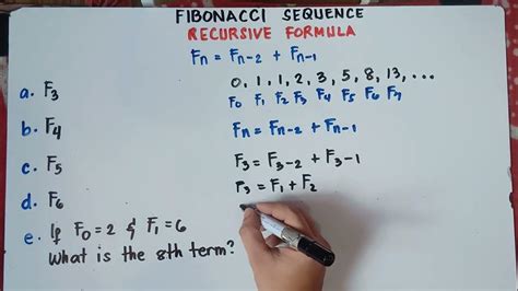 Fibonacci Sequence Recursive Formula Part 2 Explain In Detailed Youtube