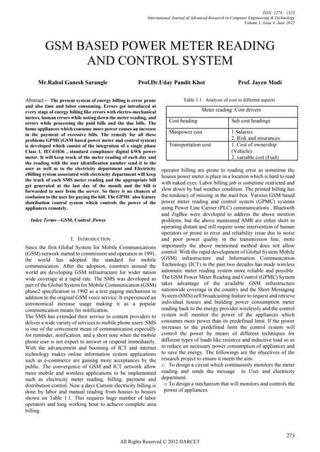 Smart Grid Using Wsn Ppt