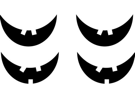 Jack O Lantern Mouth Template