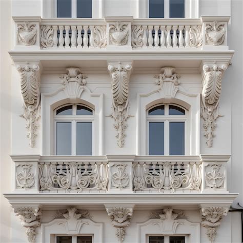 Ornamental Elements In A Neoclassical Architecture Building Premium Ai Generated Image Ornamental Elements In A Neoclassical Architecture Building Premium Ai Generated Image