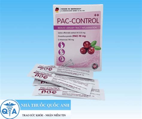 Pac Control Điều Trị Viêm đường Tiết Niệu