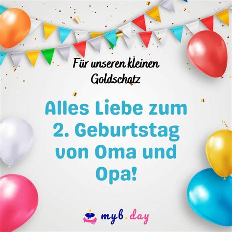 1 Geburtstag Glückwünsche Von Oma Und Opa