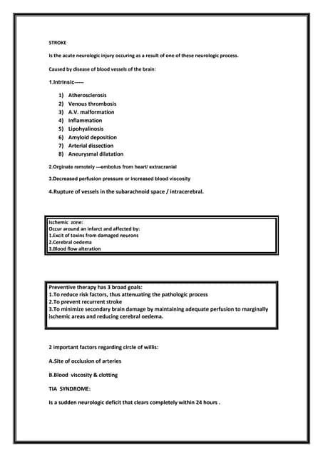 Stroke Localization Symptoms Ms 2019 Pdf