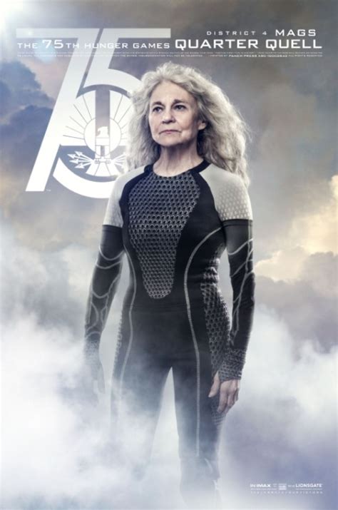 The Hunger Games Catching Fire Character Poster Mags Heyuguys