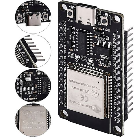 Mikrokontroler Esp 32s Wroom 32 Wifi Bluetooth Kompatibylny Z Arduino Esp Sklep Opinie