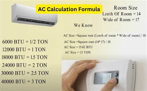 How Do You Find Ac Tonnage Four Ways To Find The Size Of Your Air