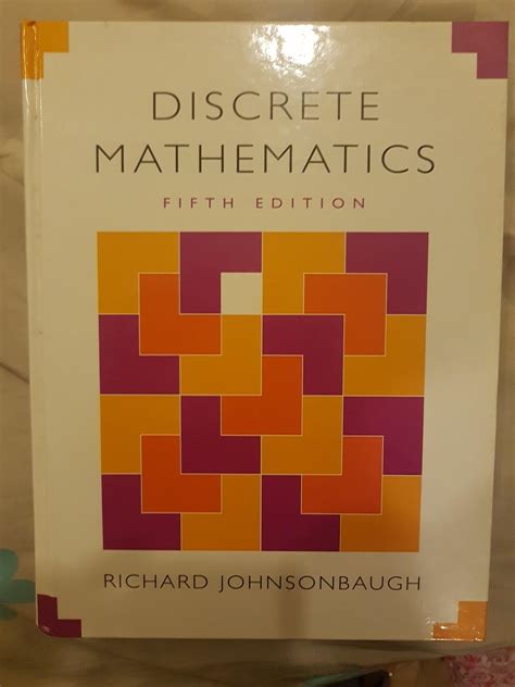 Discrete Mathematics Hobbies Toys Books Magazines Textbooks On Carousell