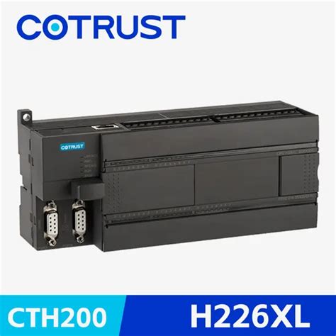 Cotrust Cth200 Plc H226xl 24di 16do Transistor Relay Output 220vac Cpu Programming Logic