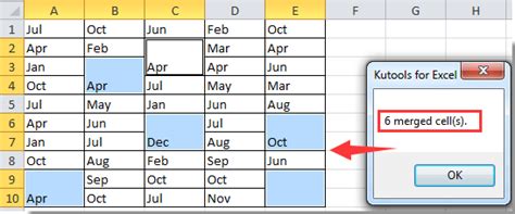 How To Count Merged Cells In Selected Range In Excel